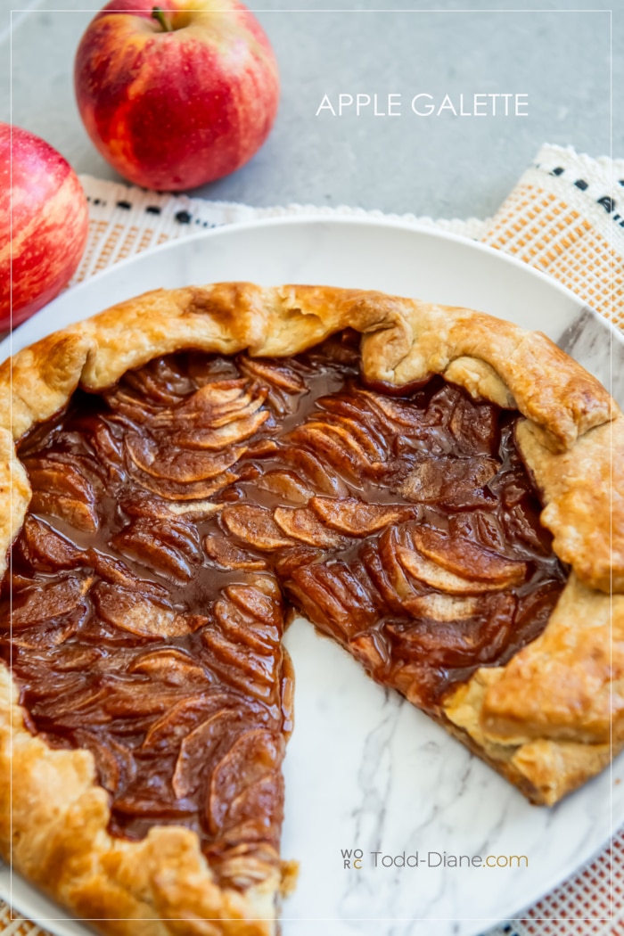 Apple Galette Recipe EASY | White On RiceCouple