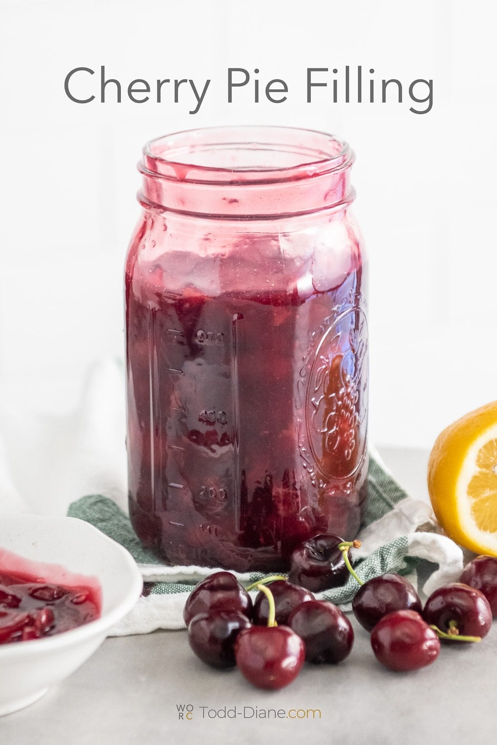 Cherry Filling Recipe for Pies, Cheesecakes & Desserts | White On