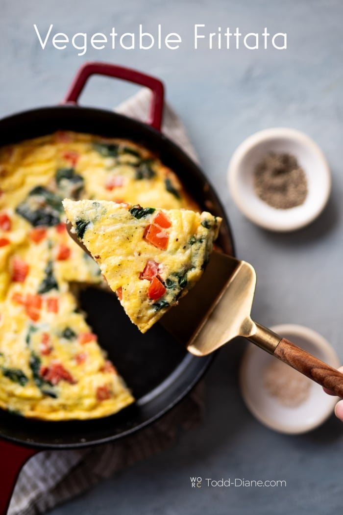 Easy Frittata Recipe with Meat or Vegetables | White On rice