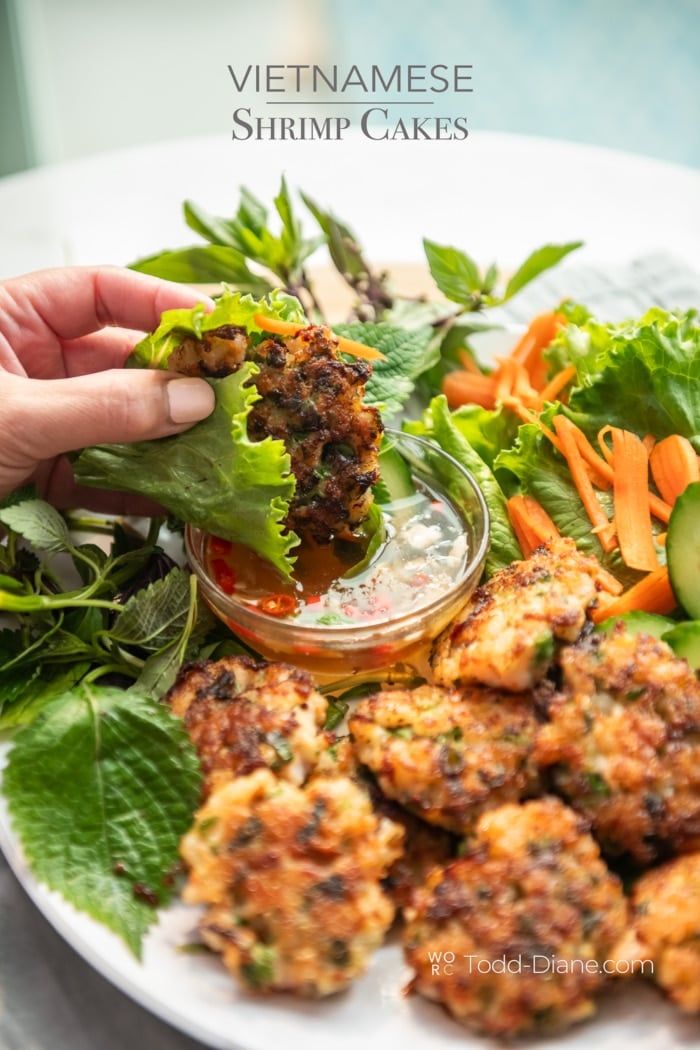 Vietnamese Shrimp Cakes Patties and Asian Dip | White On Rice