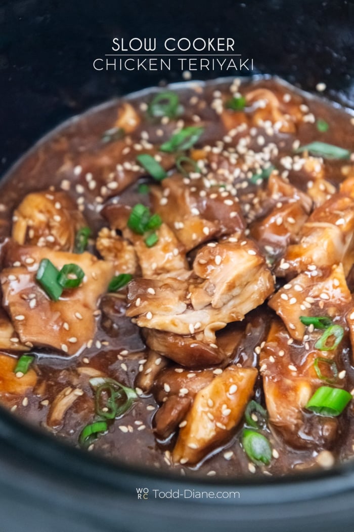 Slow Cooker Teriyaki Chicken Recipe in Crock Pot | White On Rice