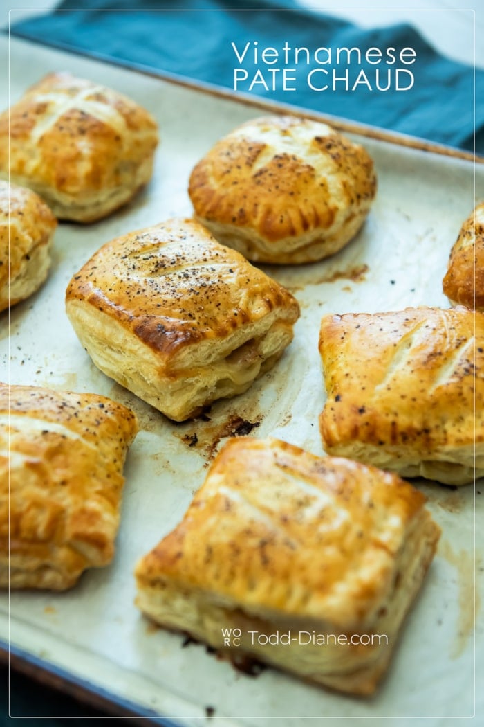 Vietnamese Pate Chaud Meat Pastries Pies | White On Rice