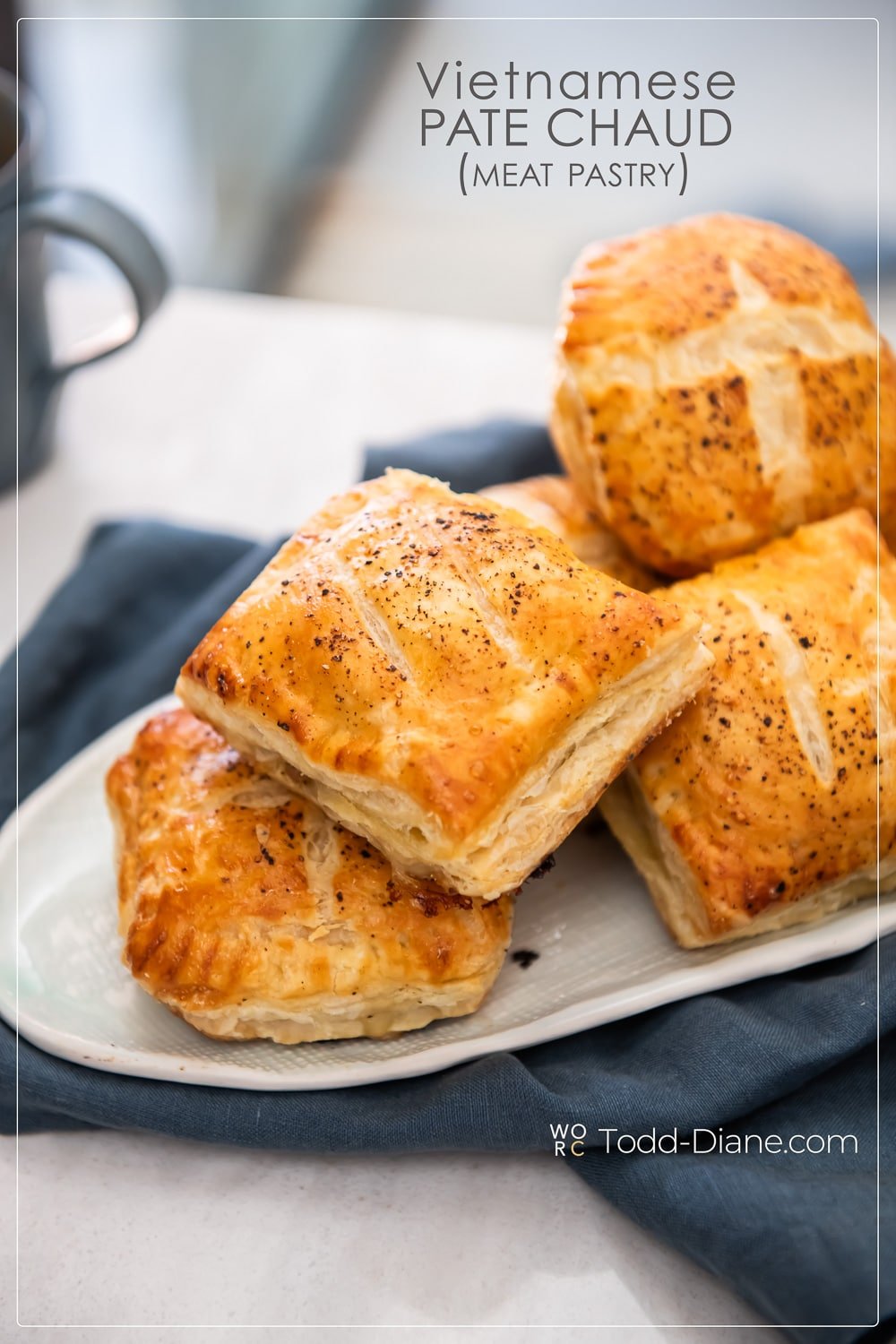 Vietnamese Pate Chaud Meat Pastries Pies | White On Rice