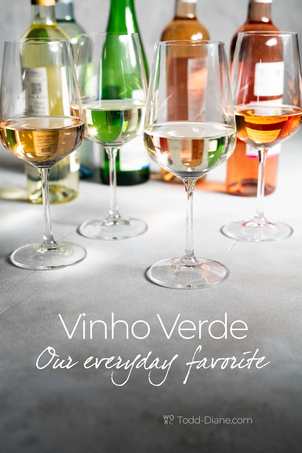 What Is Vinho Verde Wine Portuguese White Rose White On Couple
