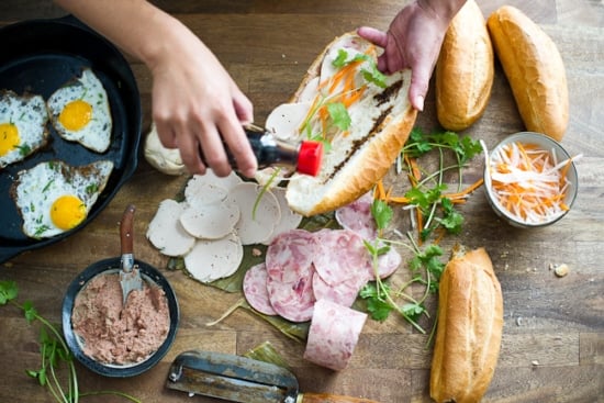Fried Egg Banh Mi Recipe Vietnamese Sandwich | White On Rice Couple