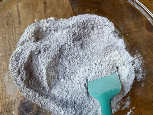 Blue Corn Cornbread with Heirloom Blue Cornmeal | White on Rice